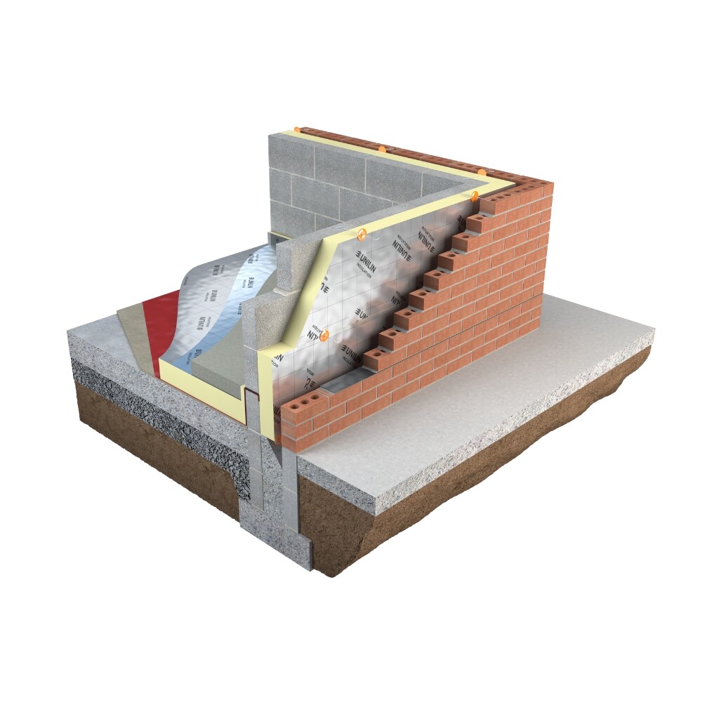 100mm Unilin PIR Thin-R XT/CW Cavity Fill Square Edge Insulation Board ...