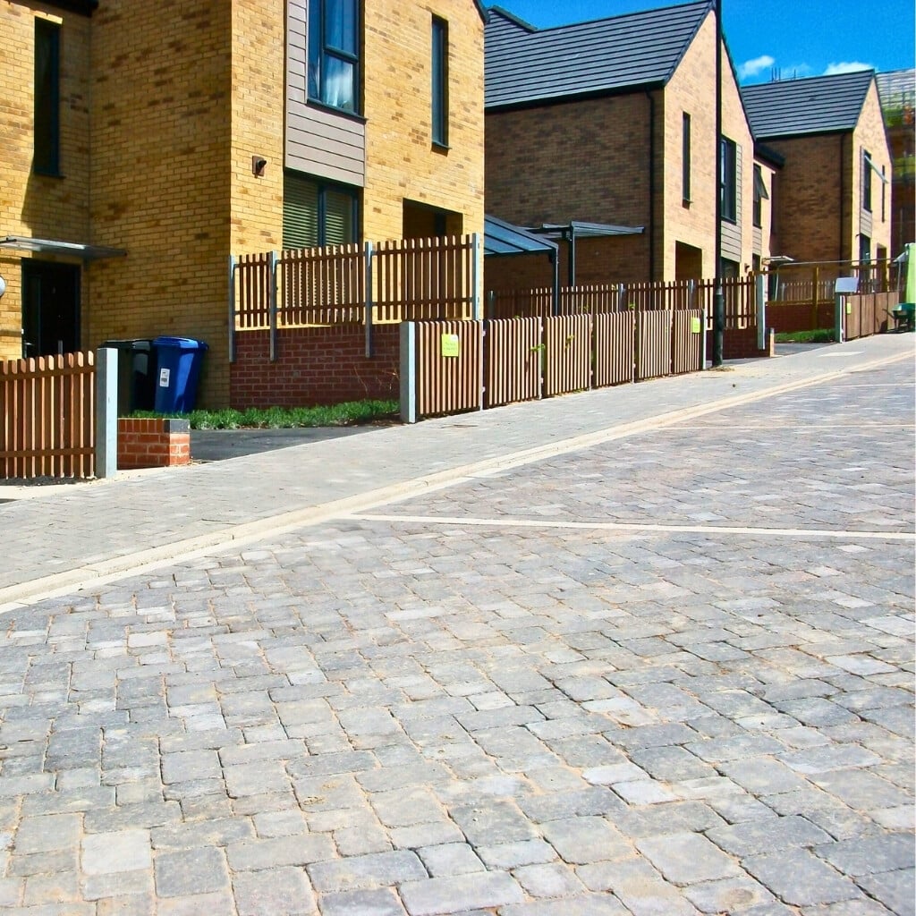 Brett Alpha Antique Block Paving - Charcoal - 105x140x60mm Product
