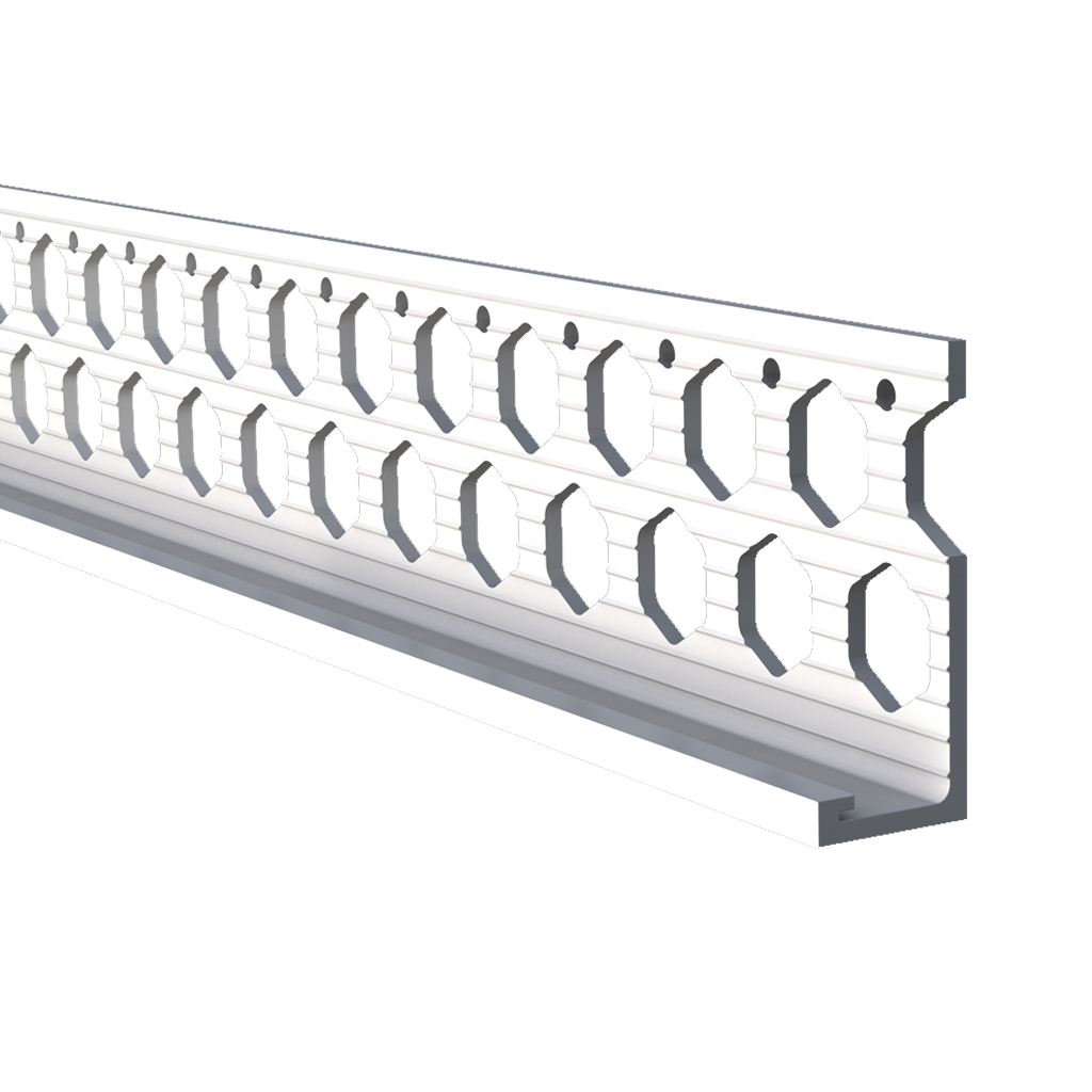 15mm Ecorend PVC Rendering Stop Bead - Ivory - 2.5m Product