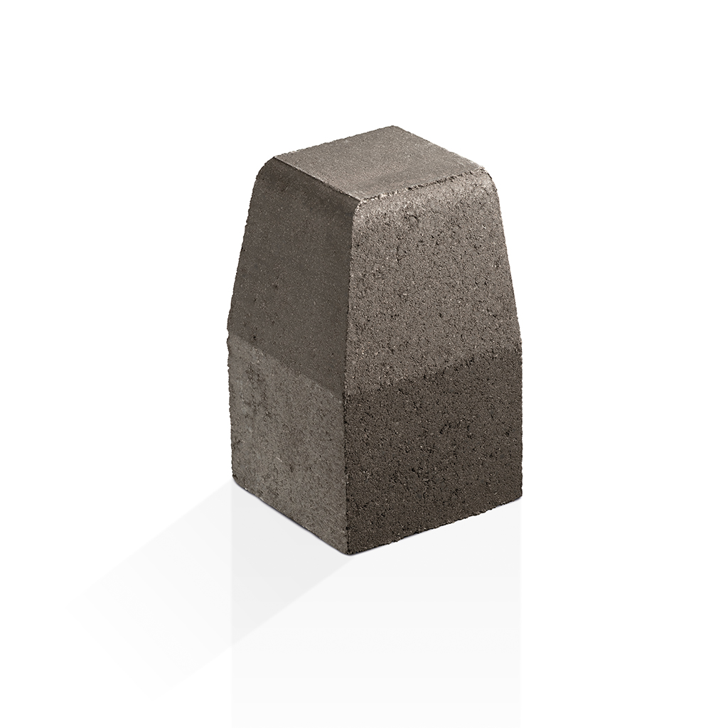 A&G High Rise Bullnose External Corner 200x127x127mm - Slate Smooth Product