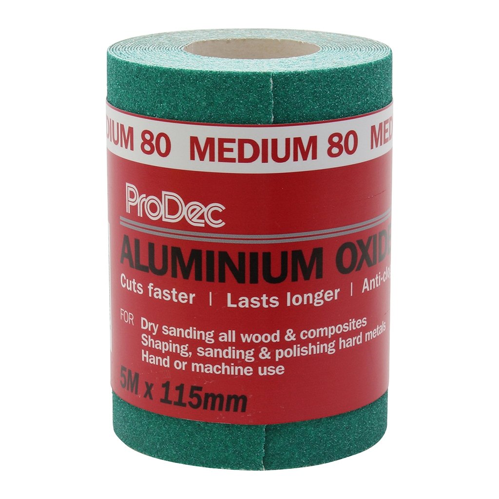 5m Green Aluminium Oxide 80g Grit Product