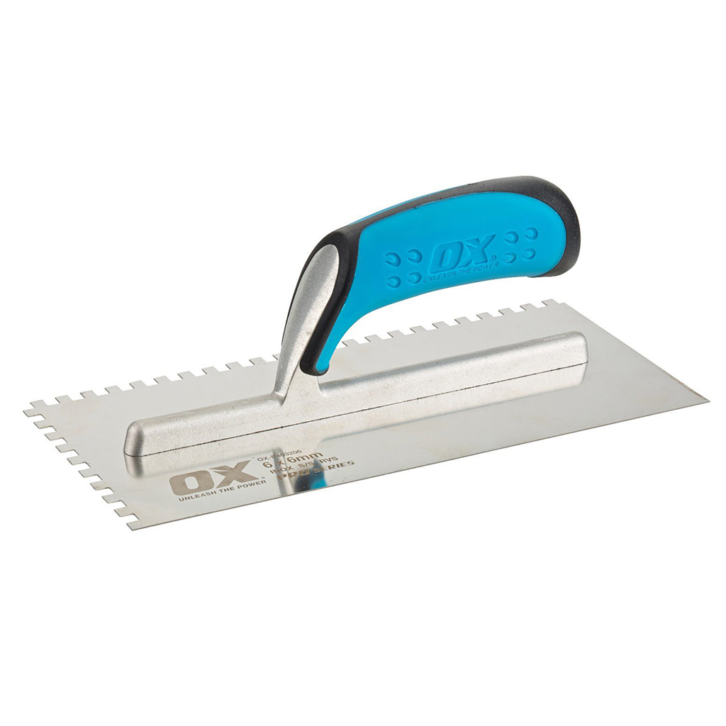 OX Pro Notch Trowel - 6mm Product