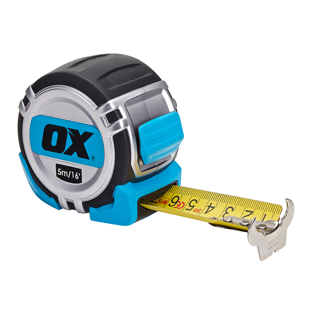 Ox Pro Heavy Duty Tape Measure 5m Product