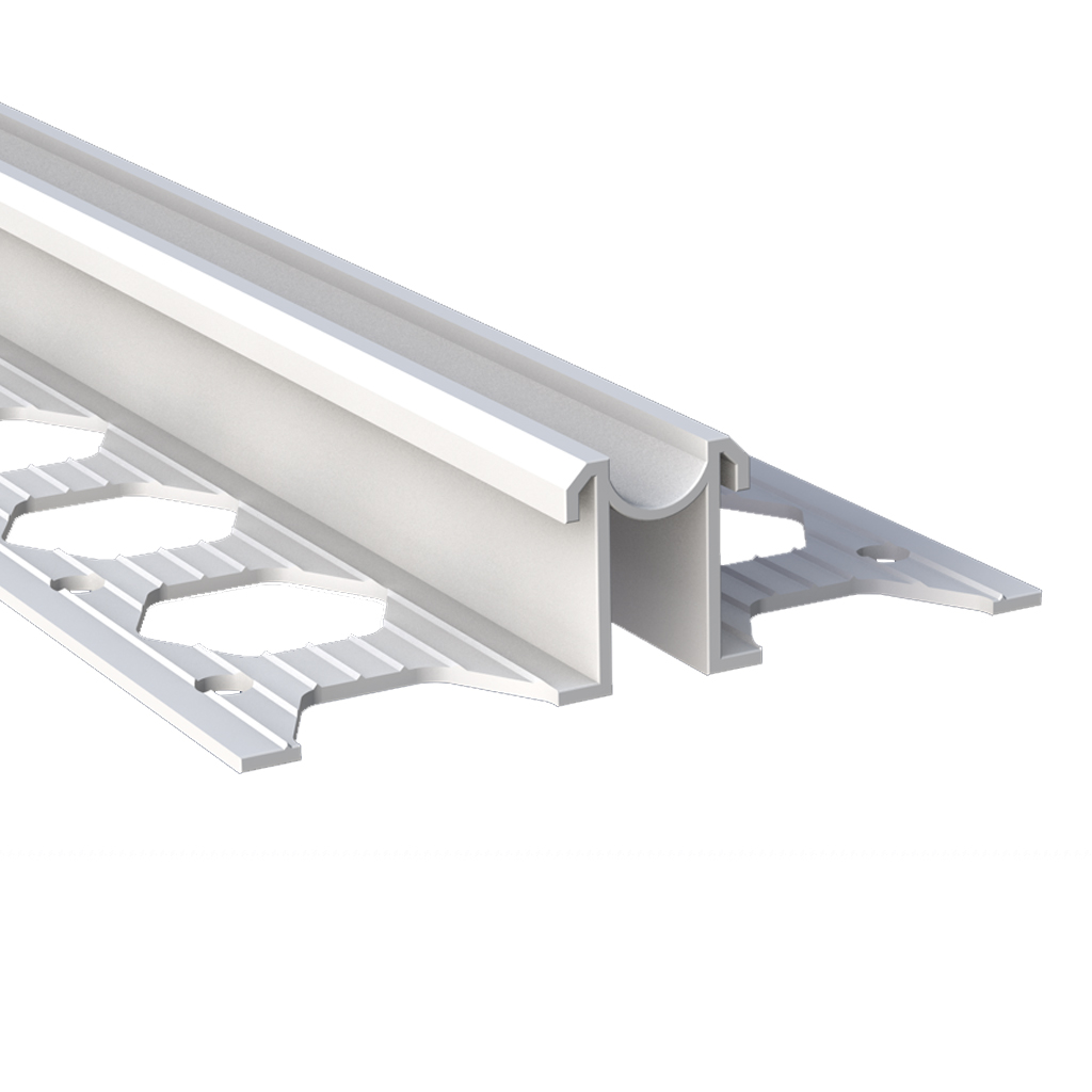 15mm Ecorend PVC Rendering Bead Movement Joint - White - 2.5m Product