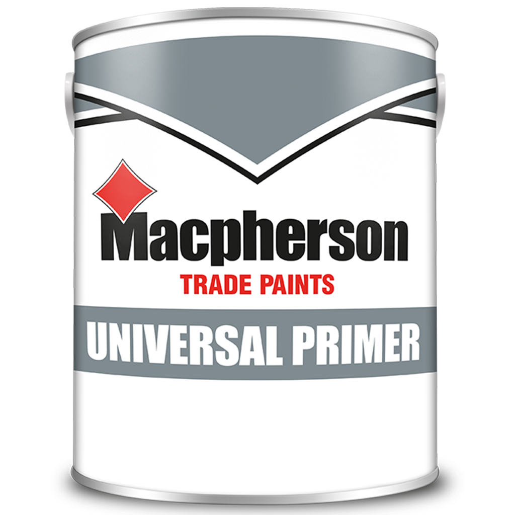 Macpherson Universal Primer White 2.5ltr Crown Paints Product