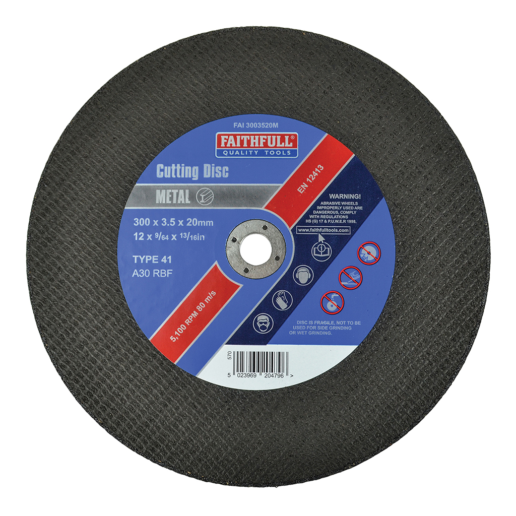Cutting Disc 300x3.5x20mm Metal Product