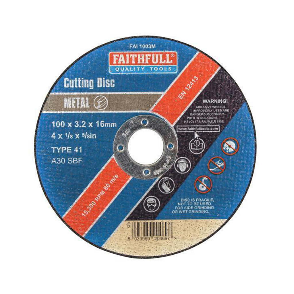 Cutting Disc 100x3.2x16mm Metal Product