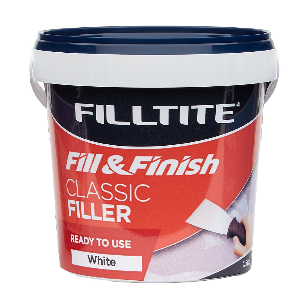 Tembe Filltite Fill & Finish "Ready To Use" Classic Filler 1.5 kg White ...