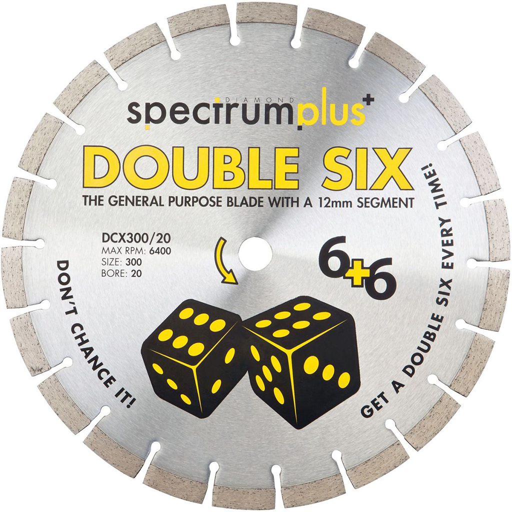 Ox Group Spectrum Plus Double Six Diamond Blade - 115mm Product