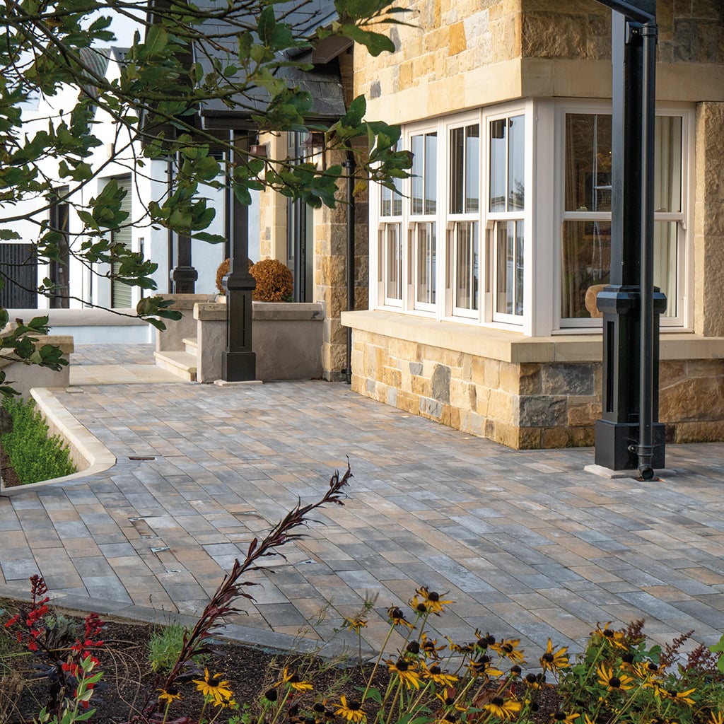 AG Long Stone Plank Effect Block Paving - Fiammata - 60mm - 12.65m² ...