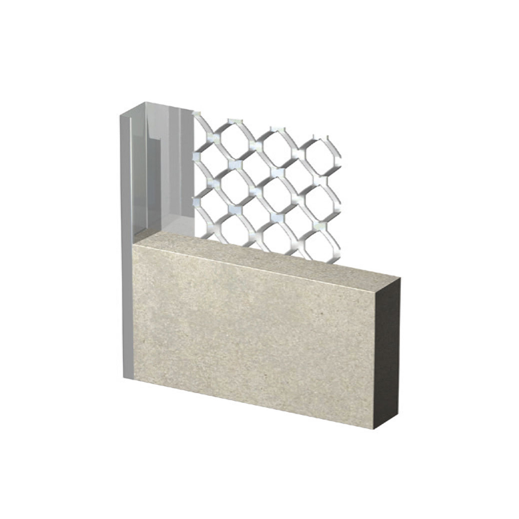Stainless Steel Plaster Stop Bead 3.0mt x 13mm Product