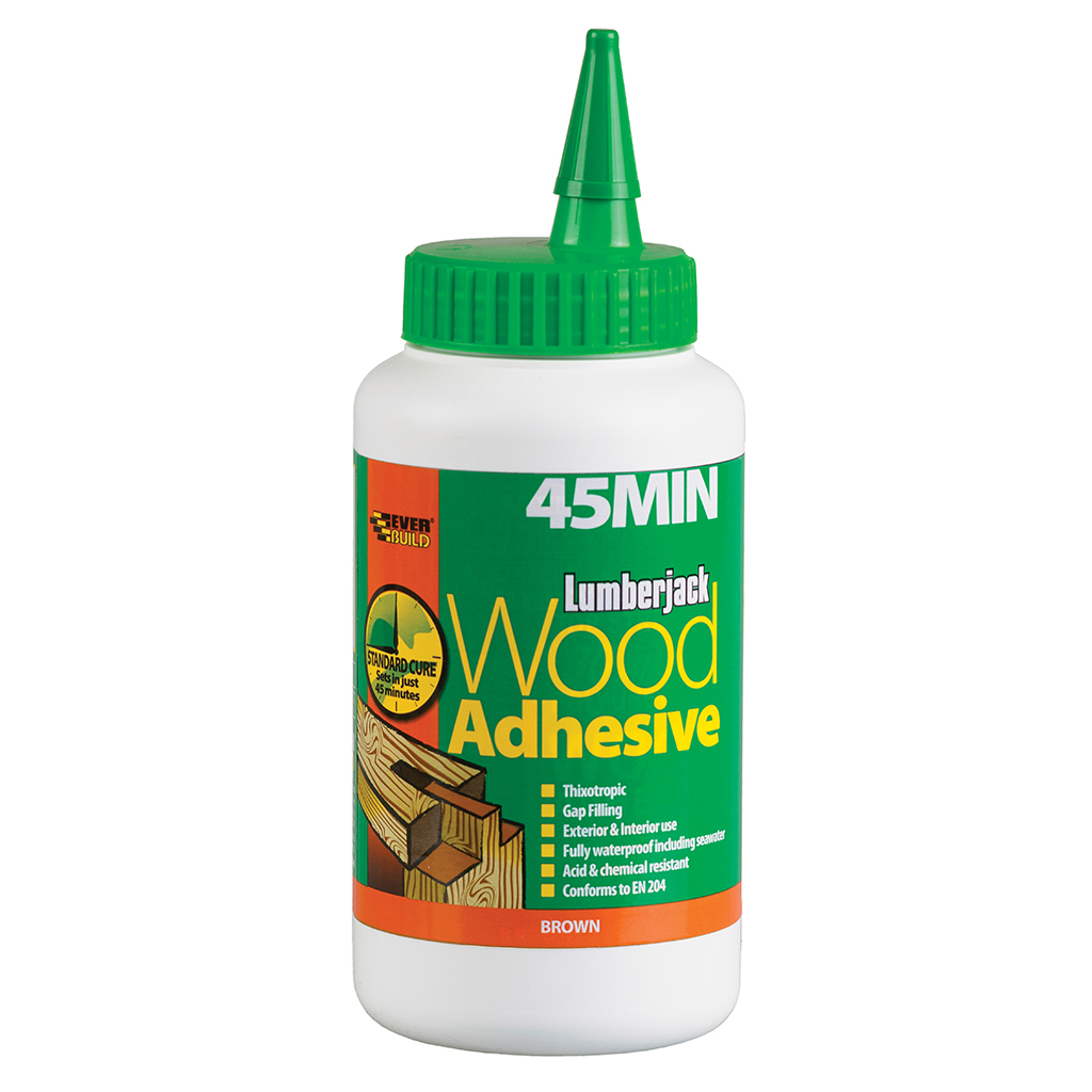 Everbuild Lumberjack 45 Min Wood Adhesive Liquid Product
