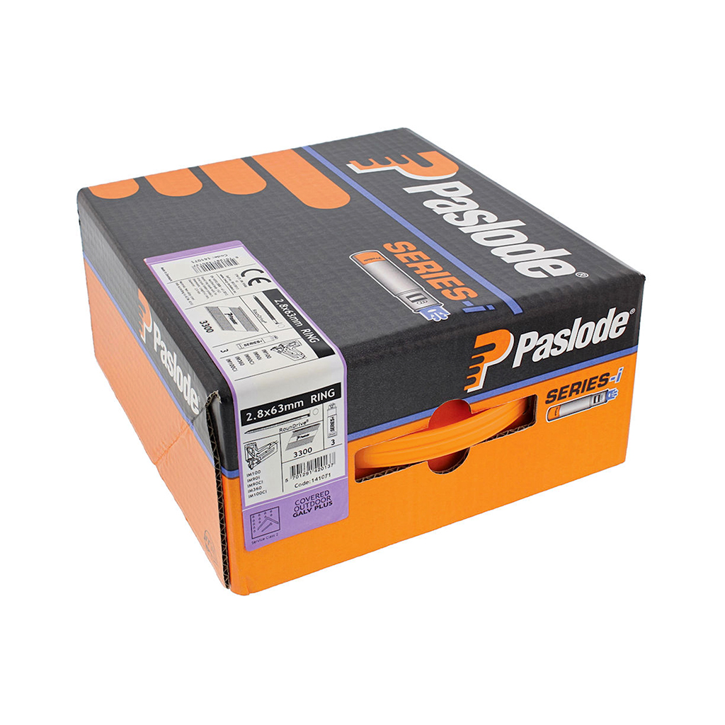 IM360Ci GalvPLus 2.8x63mm ring Framing Nails 3,300 Pack Product