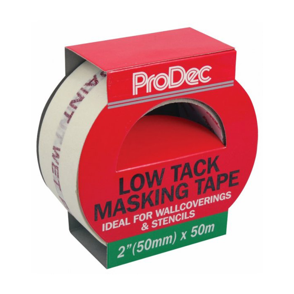 2" X 50m Low Tack Masking Tape Product