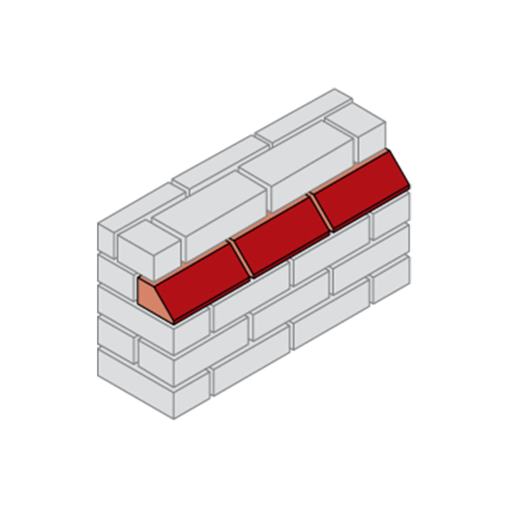 Wienerberger Terca PL.3.2 Plinth Stretcher 23mm Red Brick Product
