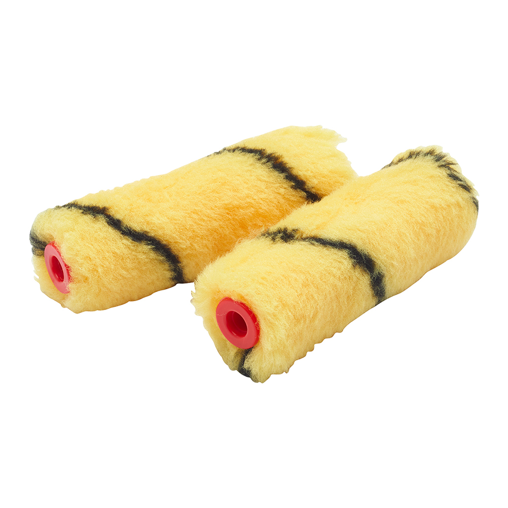 100mm Tiger Medium Pile Mini Roller Pack of 2 Product