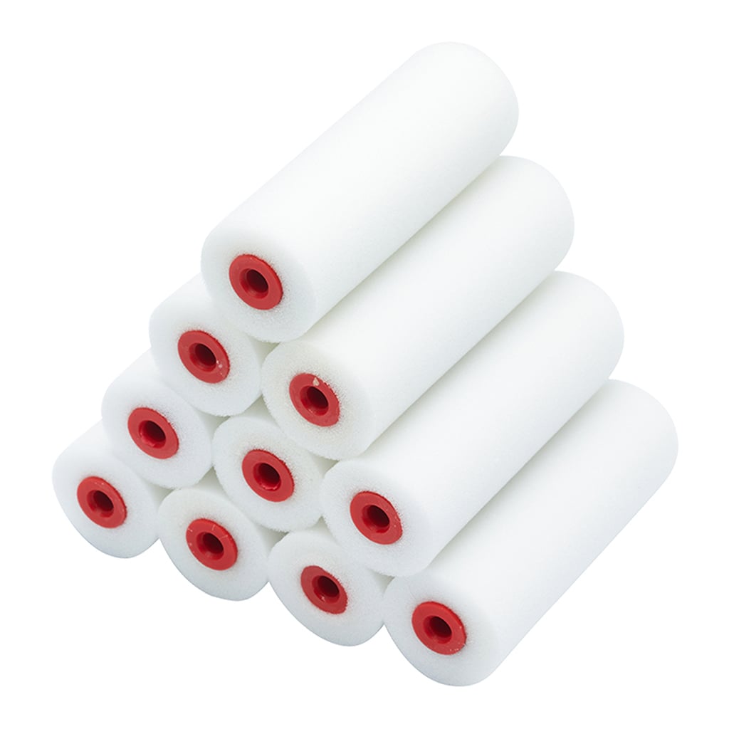 100mm Foam Mini Roller Refill Pack of 10 Product