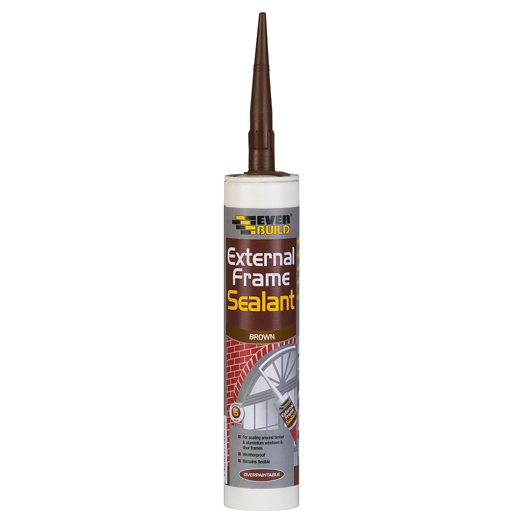 Everbuild External Frame Sealant Brown C3 Product