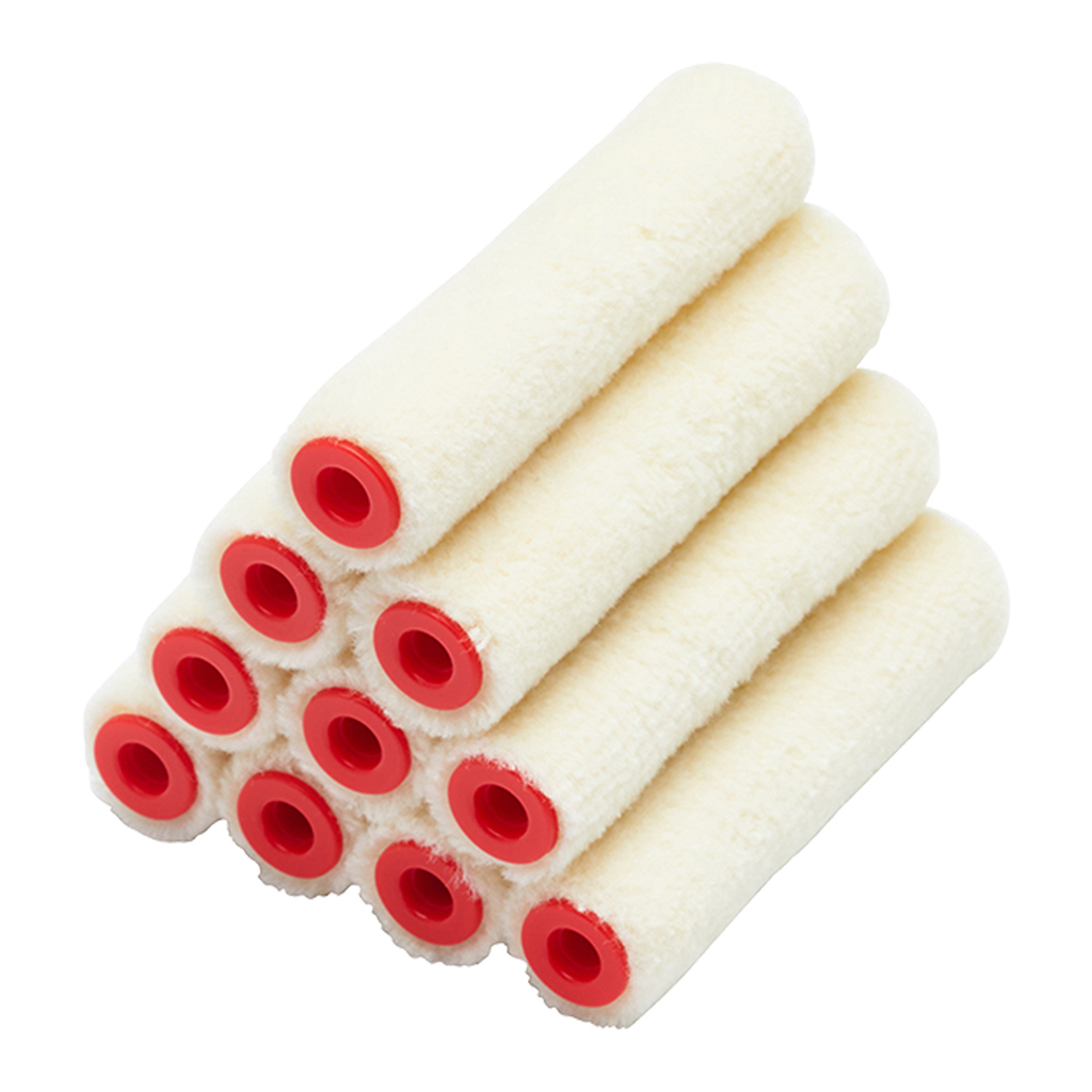 100mm Gloss Pile Mini Roller Refill Pack of 10 Product