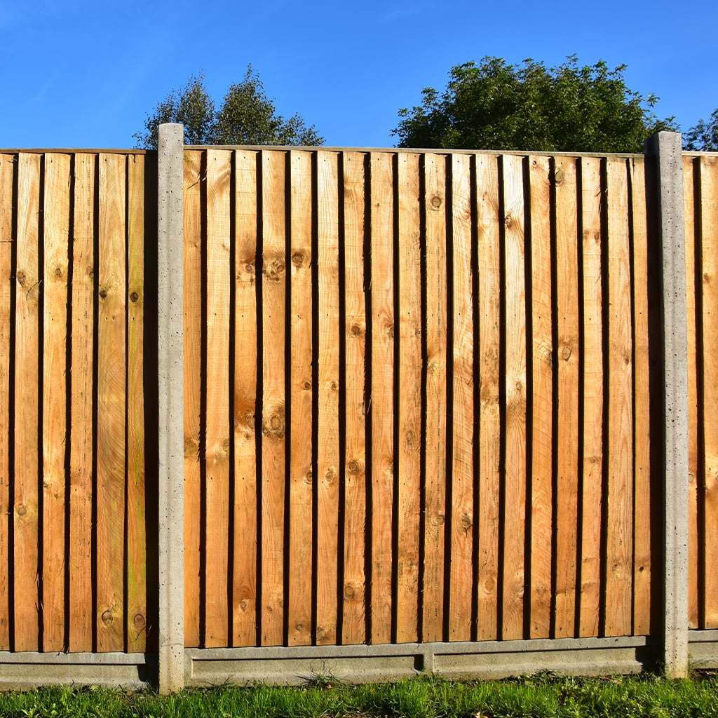 Feather Edge Timber Fence Panel 6'x5' Product