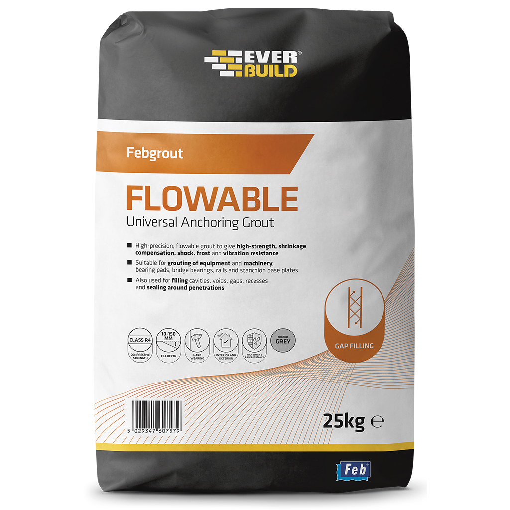Everbuild Febgrout Flowable - 25kg Product
