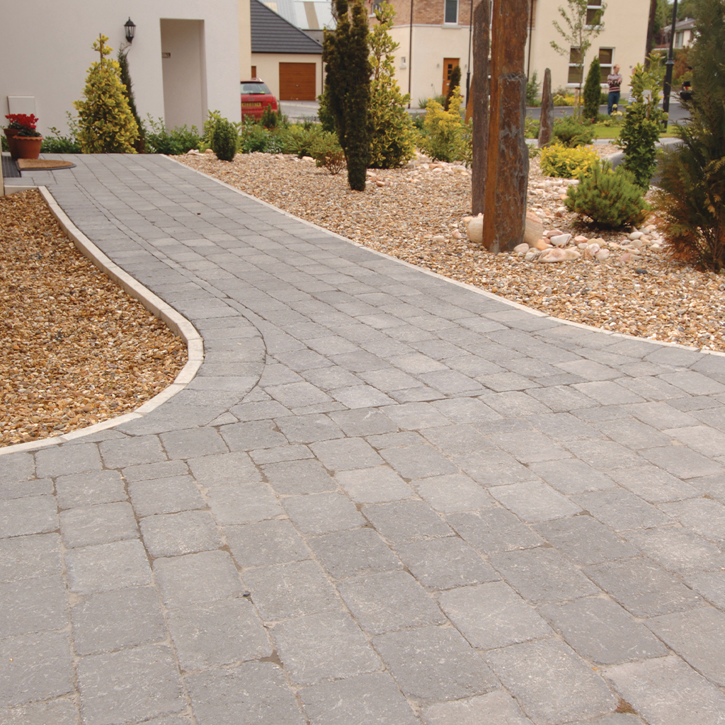 Country Cobble® Paving 50mm - Slate - 200x150mm Product