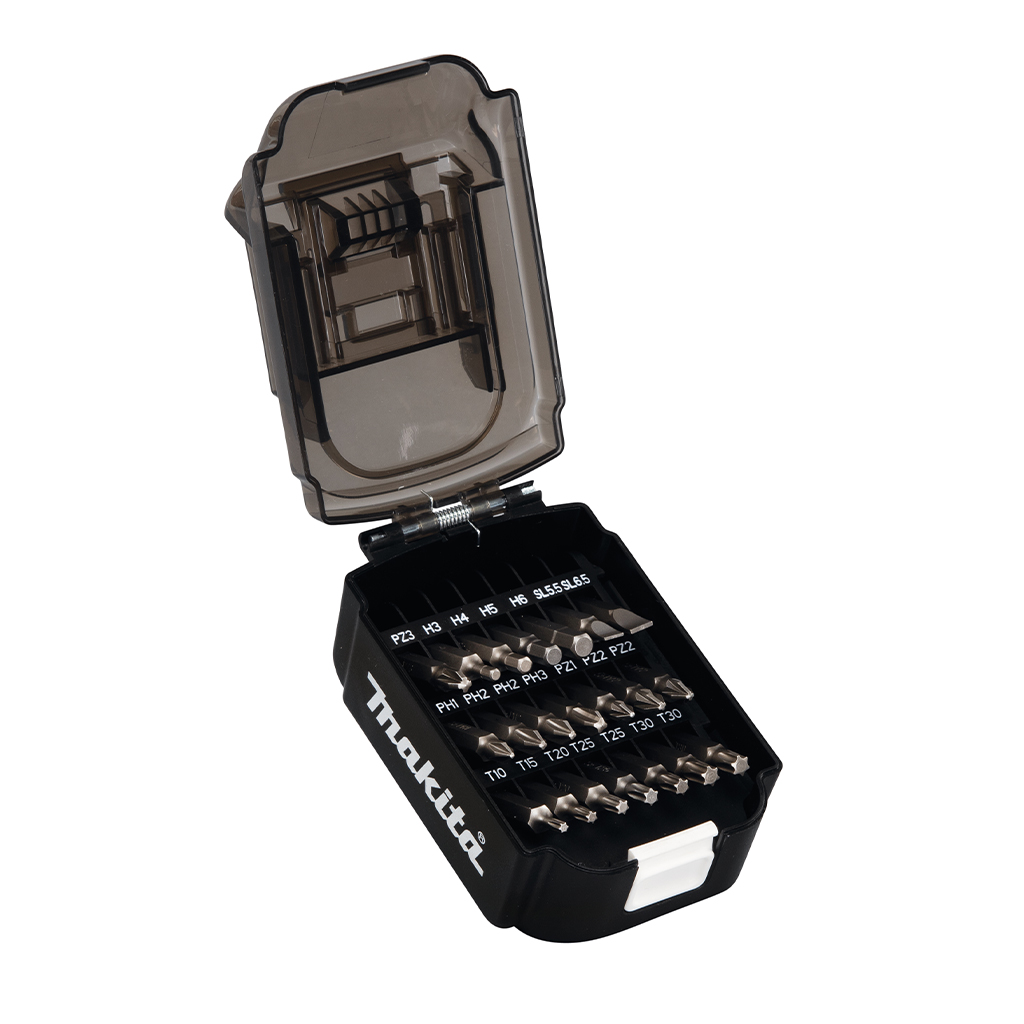 Makita 21PC Screw Bit Set in Battery Shaped Case Product