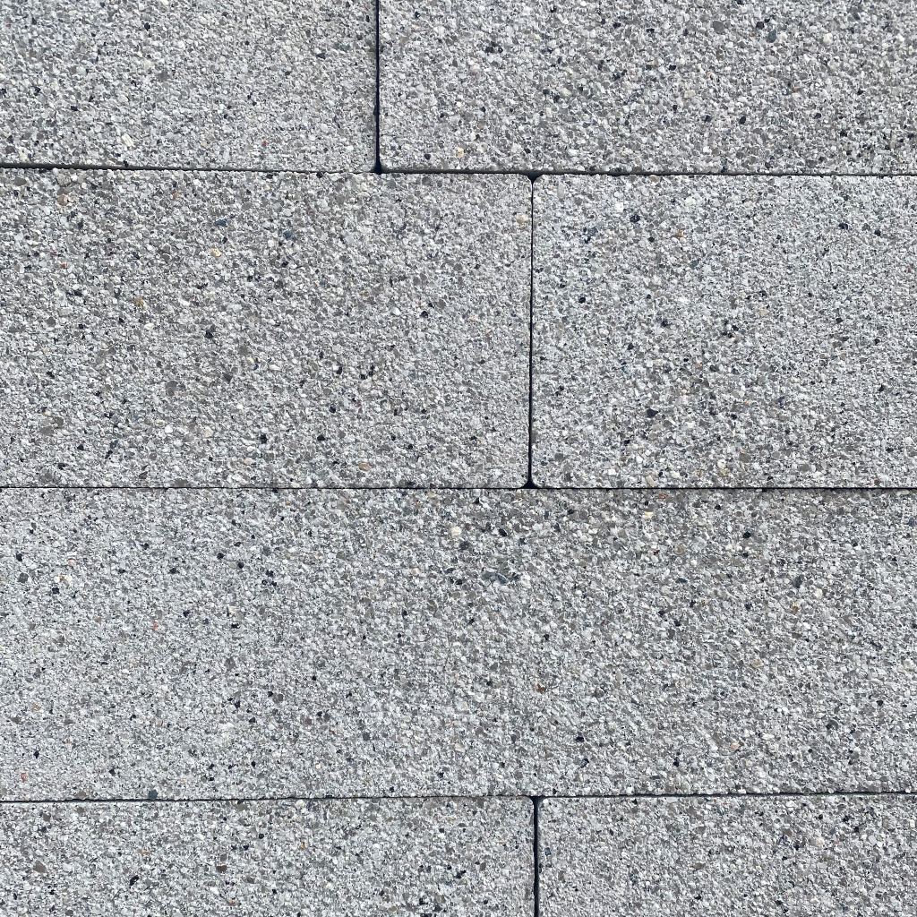 AG Long Stone Plaza Block Paving - Salt - 60mm - 12.65m² Mixed Pack Product