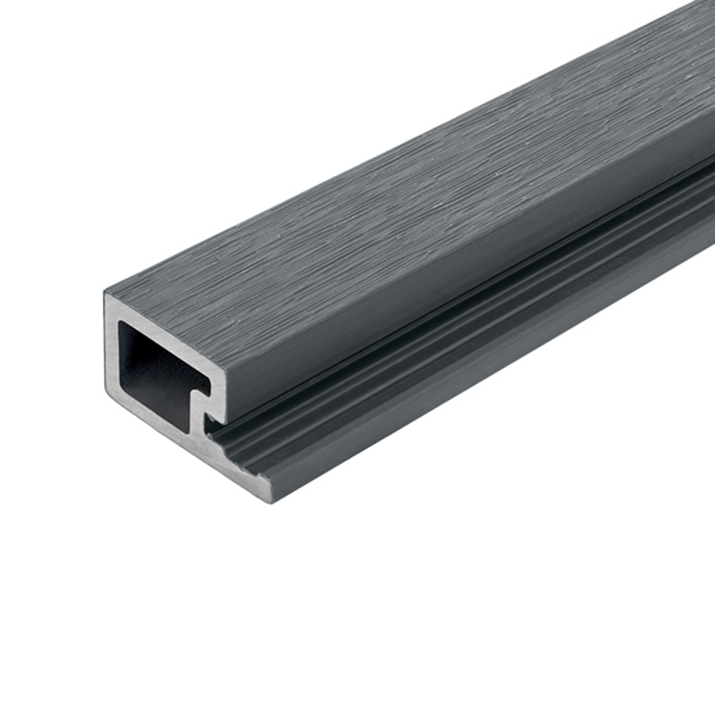 Slatted Wall Cladding Single Start Profile 2.5m - Silver Grey Product