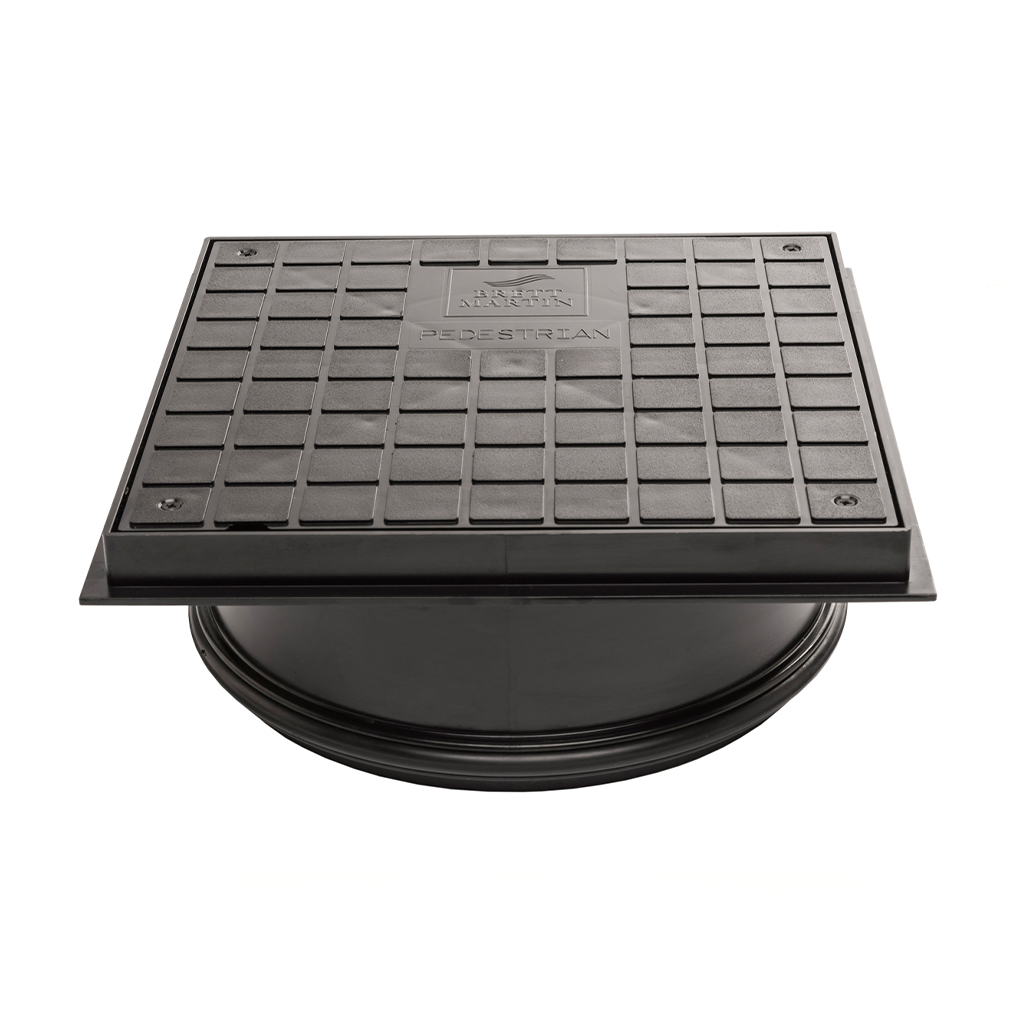 315mm Brett Martin Square Underground Shallow Access Chamber Pedestrian ...