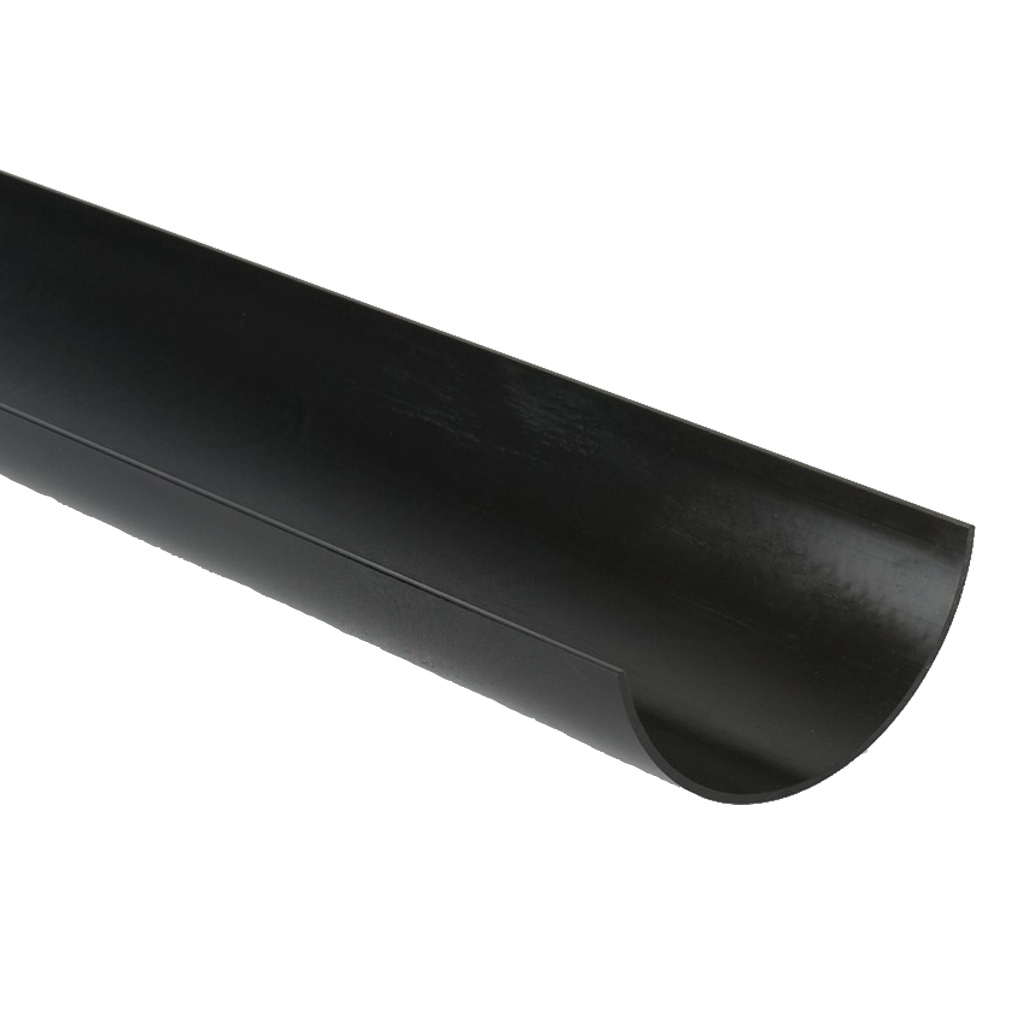 Roundstyle 112mm x 2m Black Gutter Product
