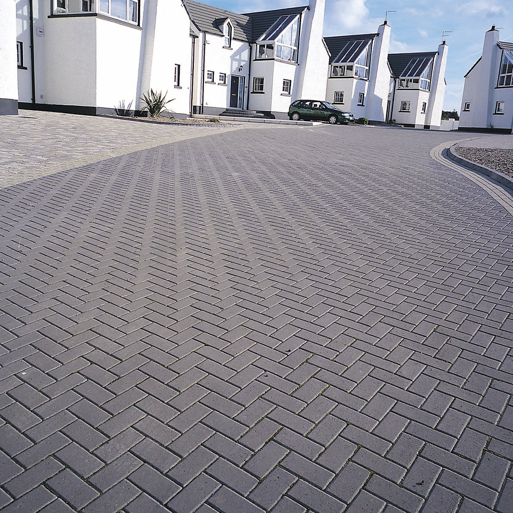 PGR Block Paving 200x100x50mm - Slate - 13.44m2 Pack Product