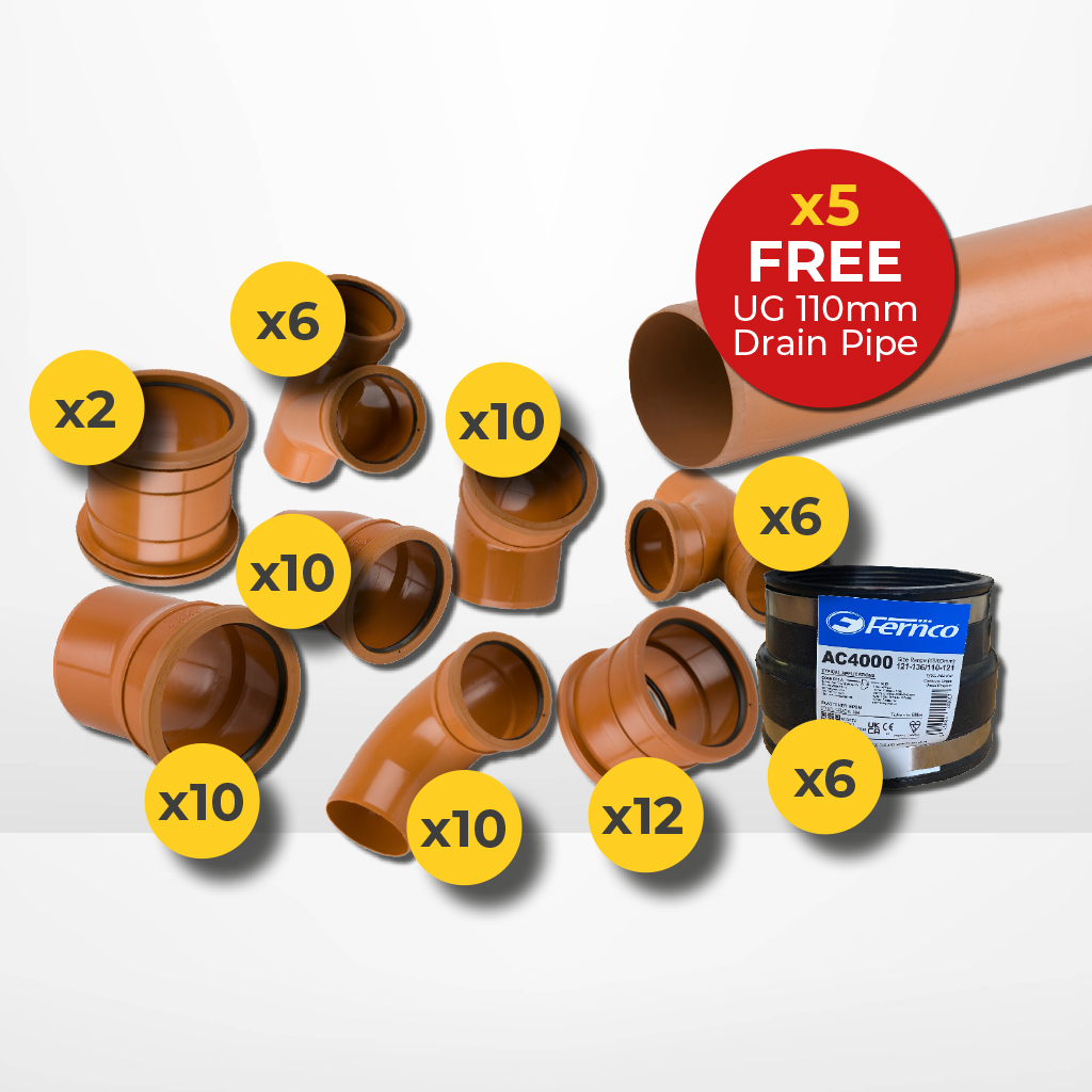 PGR Single Socket Drainage Bundle Deal Product