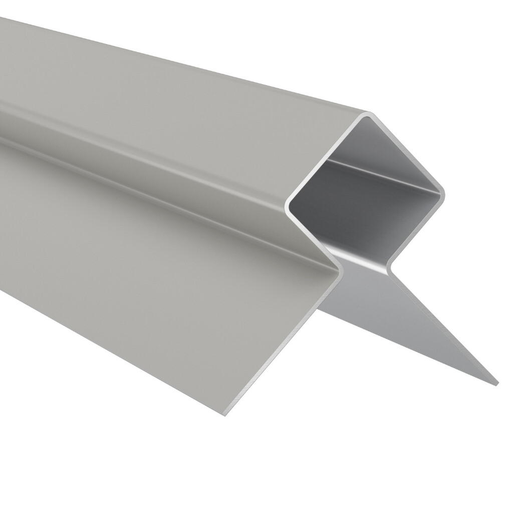MetalTrim™ External Corner Profile - 3m - Pearl Grey Product