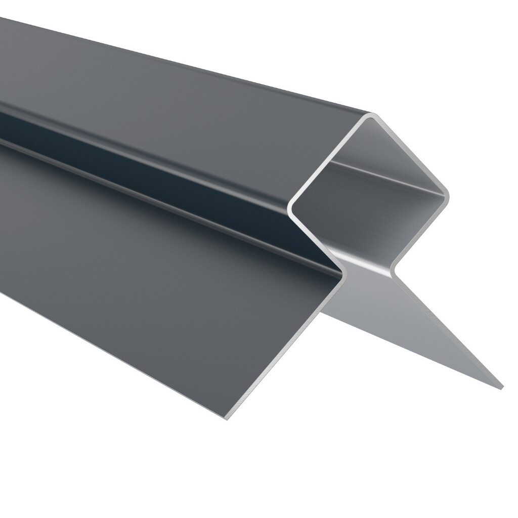MetalTrim™ External Corner Profile - 3m - Anthracite Grey Product