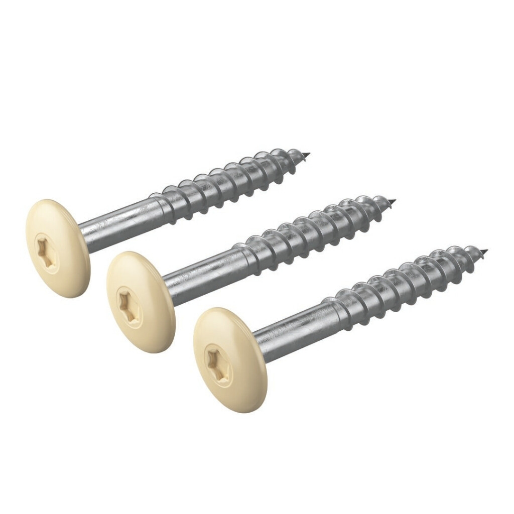 James Hardie Panel Cladding Screws - Woodland Cream - 4.8 x 38mm - 250 ...