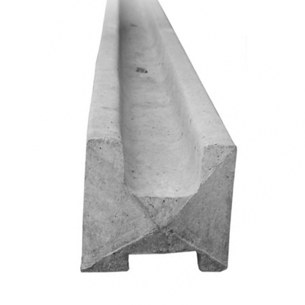 6ft Concrete Slotted Intermediate Fence post - 1.8m Product