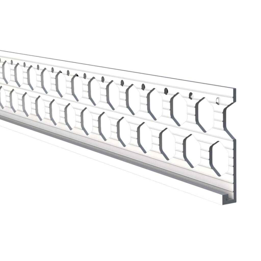 6mm Renderplas PVCu Rendering Stop Bead - White - 2.5m Product