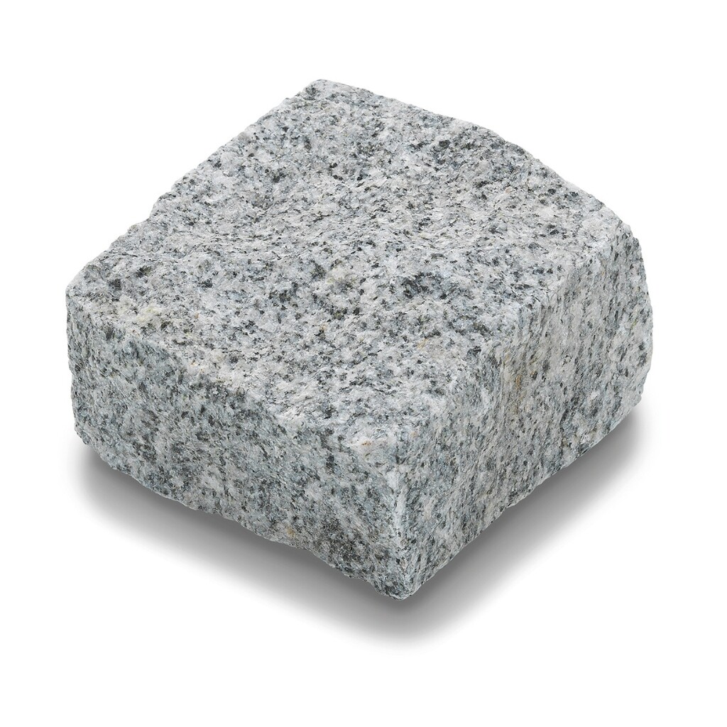 Pavestone Grey Granite Setts Block Paving 100x100x40-70mm Browse
