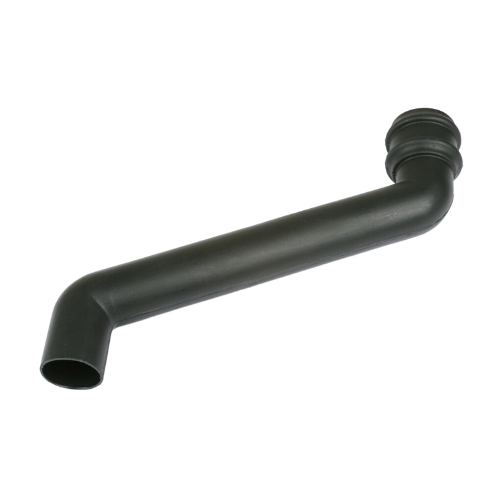 Brett Martin 68mm Cascade Cast Iron Style Round 380mm Gutter Offset ...
