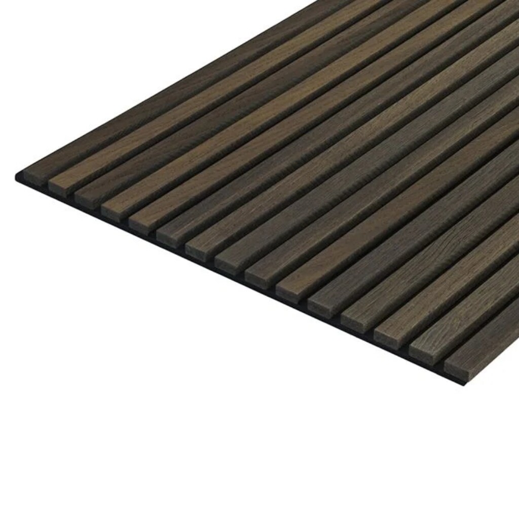 Internal Wall Cladding Slatted Panel - 2.4m - Espresso Product
