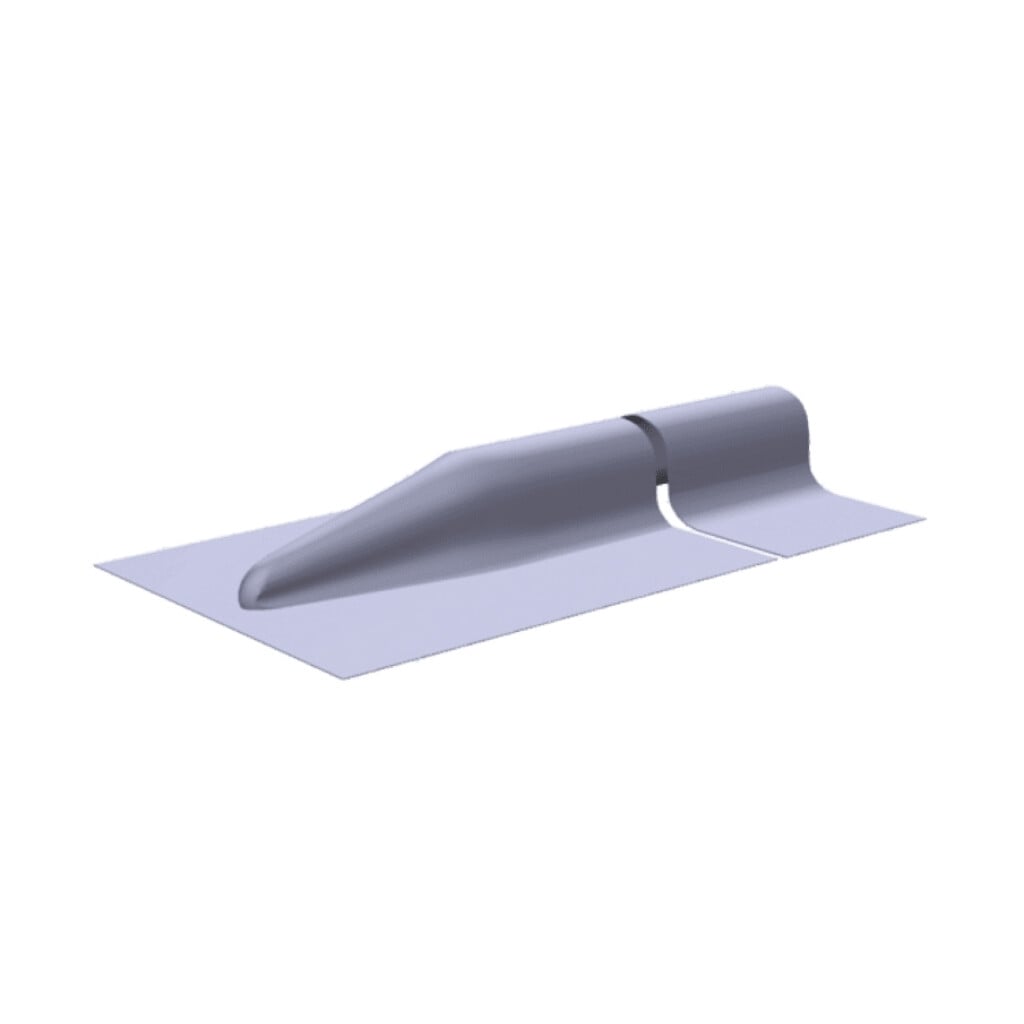 Cure It GRP C6 (ER35/40) Roofing Rolled Rib Closure Product