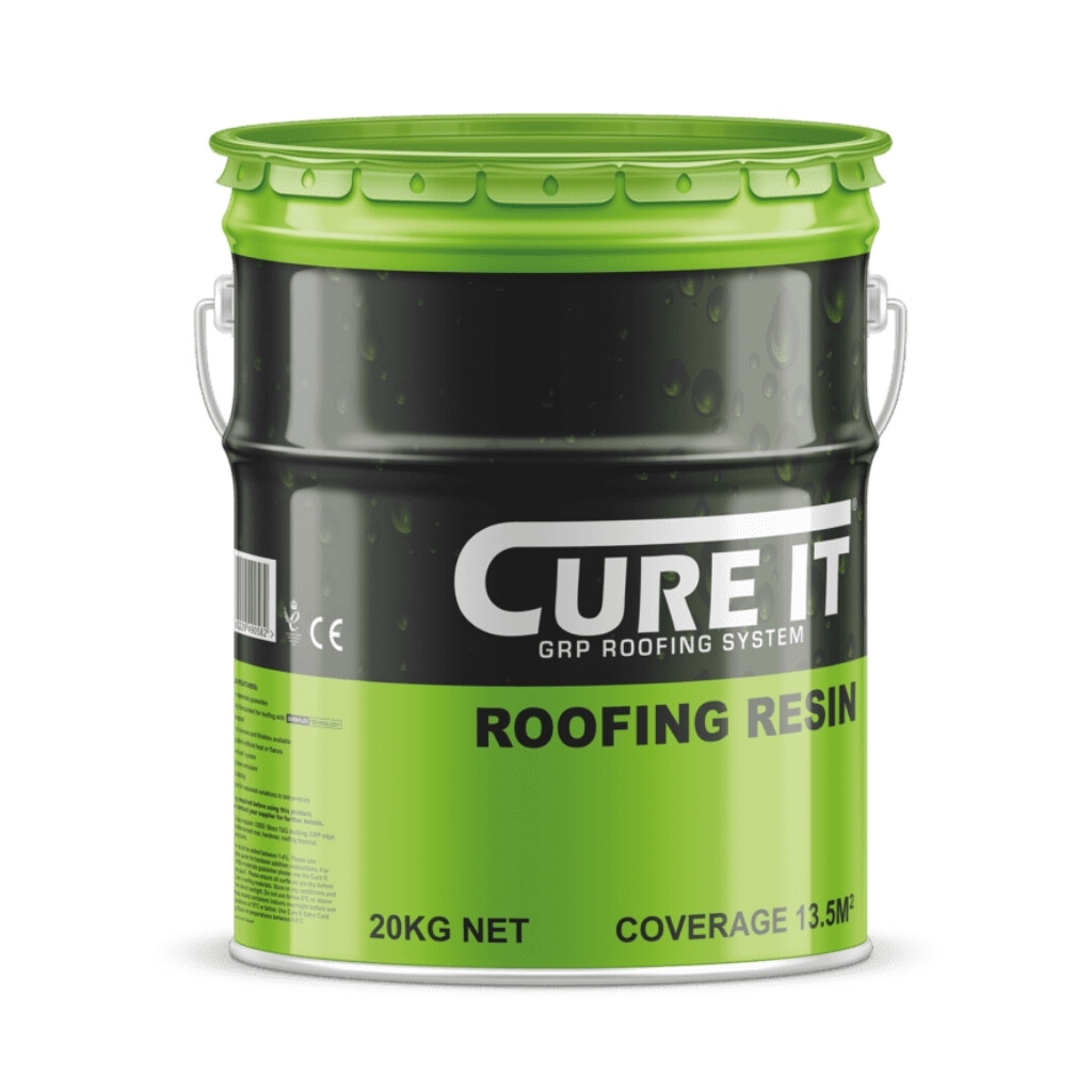 Cure It GRP Roofing Resin - 20kg Product