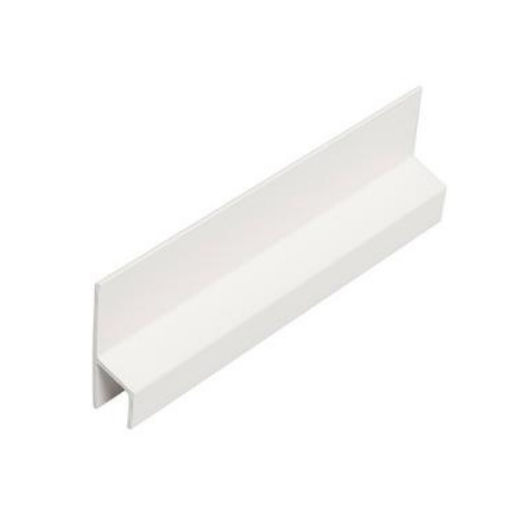 Kestrel uPVC Soffit Flat Roof Edge Trim - 5000 x 9mm - White Product