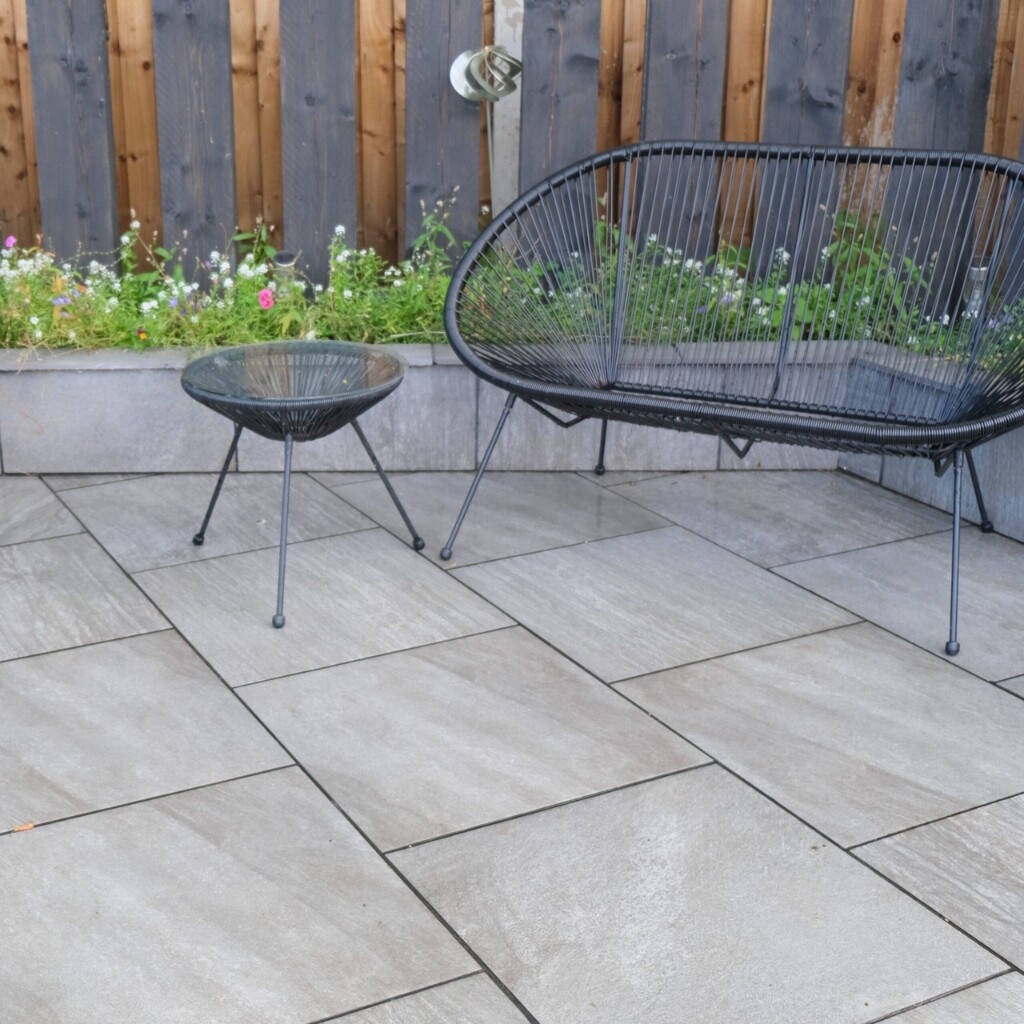 Talasey Anno Lite Porcelain Paving Slab - Graphite - 900x600x16mm Product