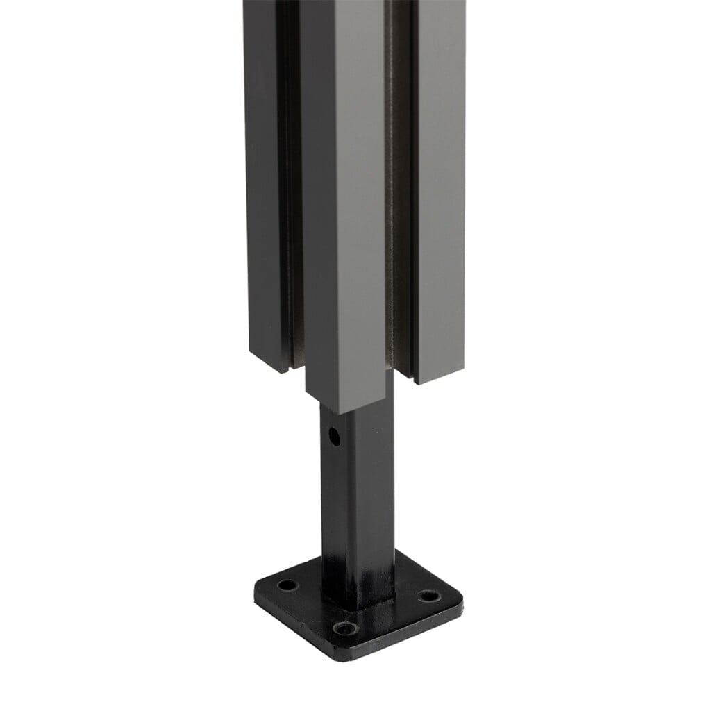 Cladco ProFence Post Foot - 410mm - Black Product