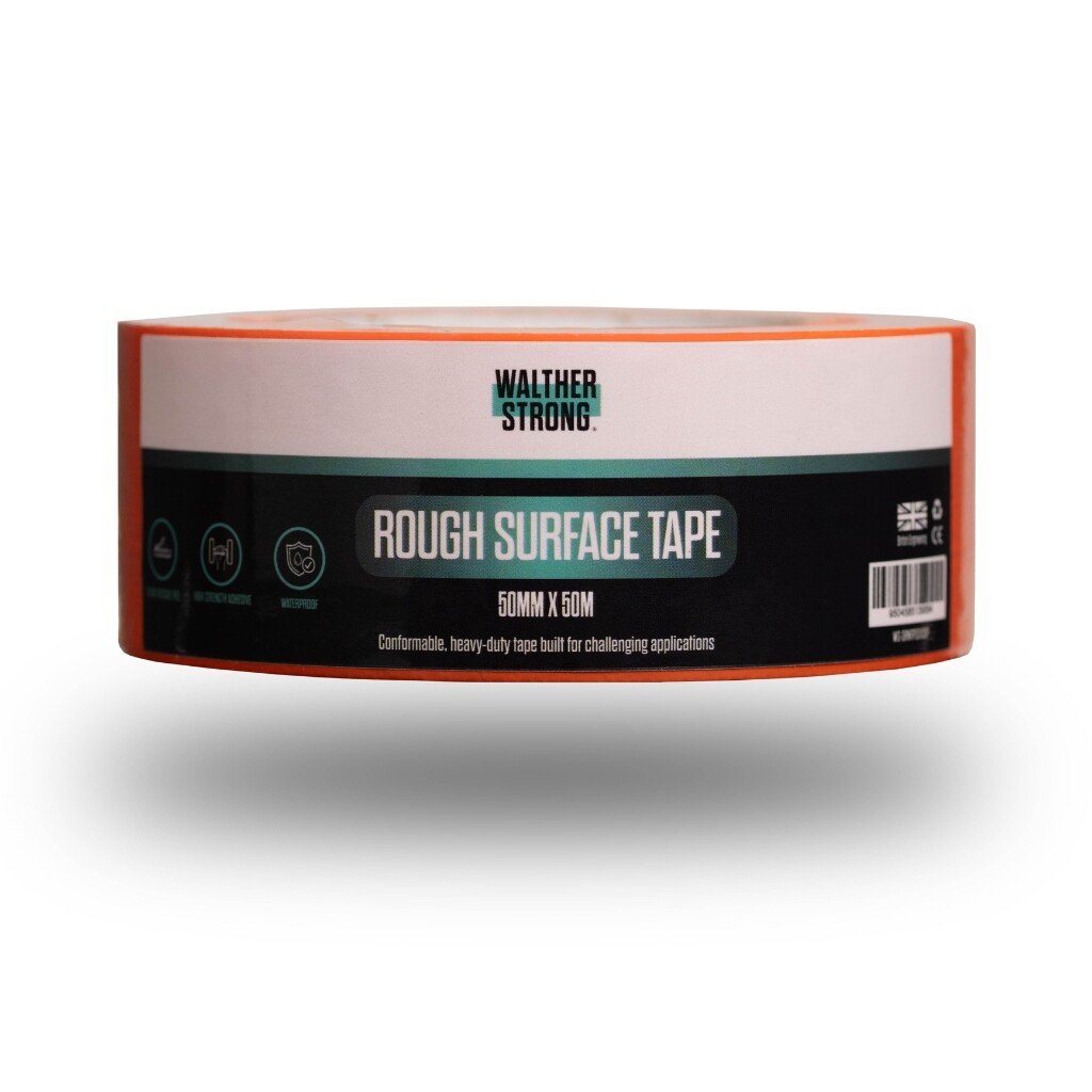 50mm Walther Strong Rough Surface Tape - Orange - 50m Product