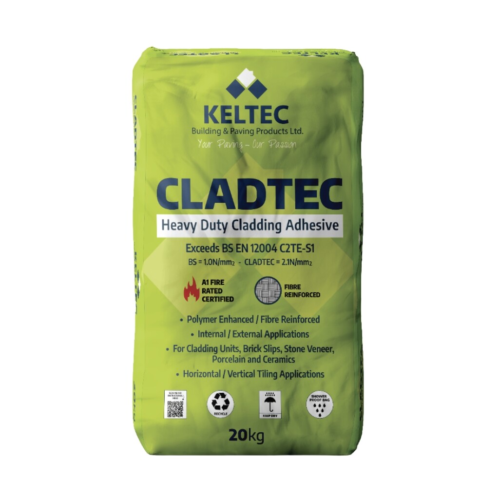 Cladtec Heavy Duty Cladding / Tile Adhesive - 20kg Product