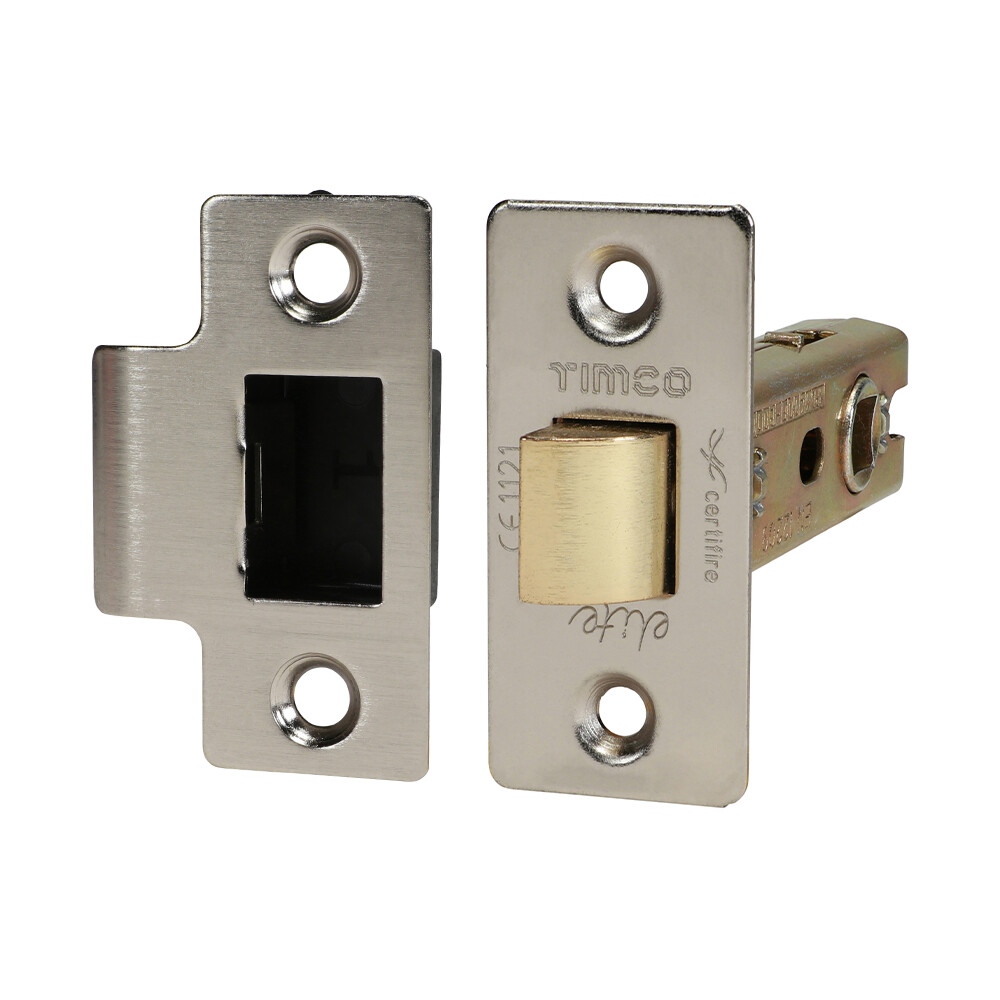 Timco Tubular Door Latch - Satin Nickel - 76mm/57mm Product