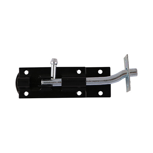 Timco Necked Tower Gate Bolt - Black - 6" Product